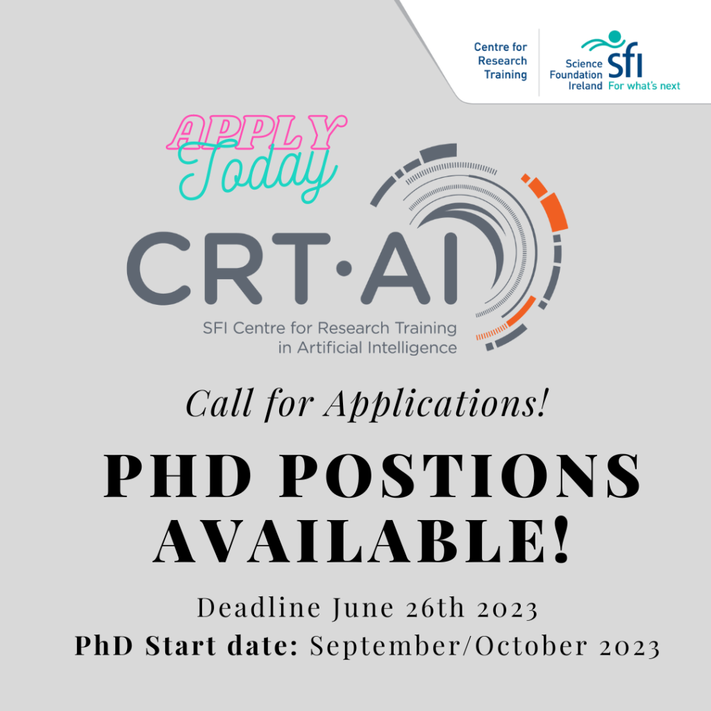 Call for Applications 2023 - CRT-AI